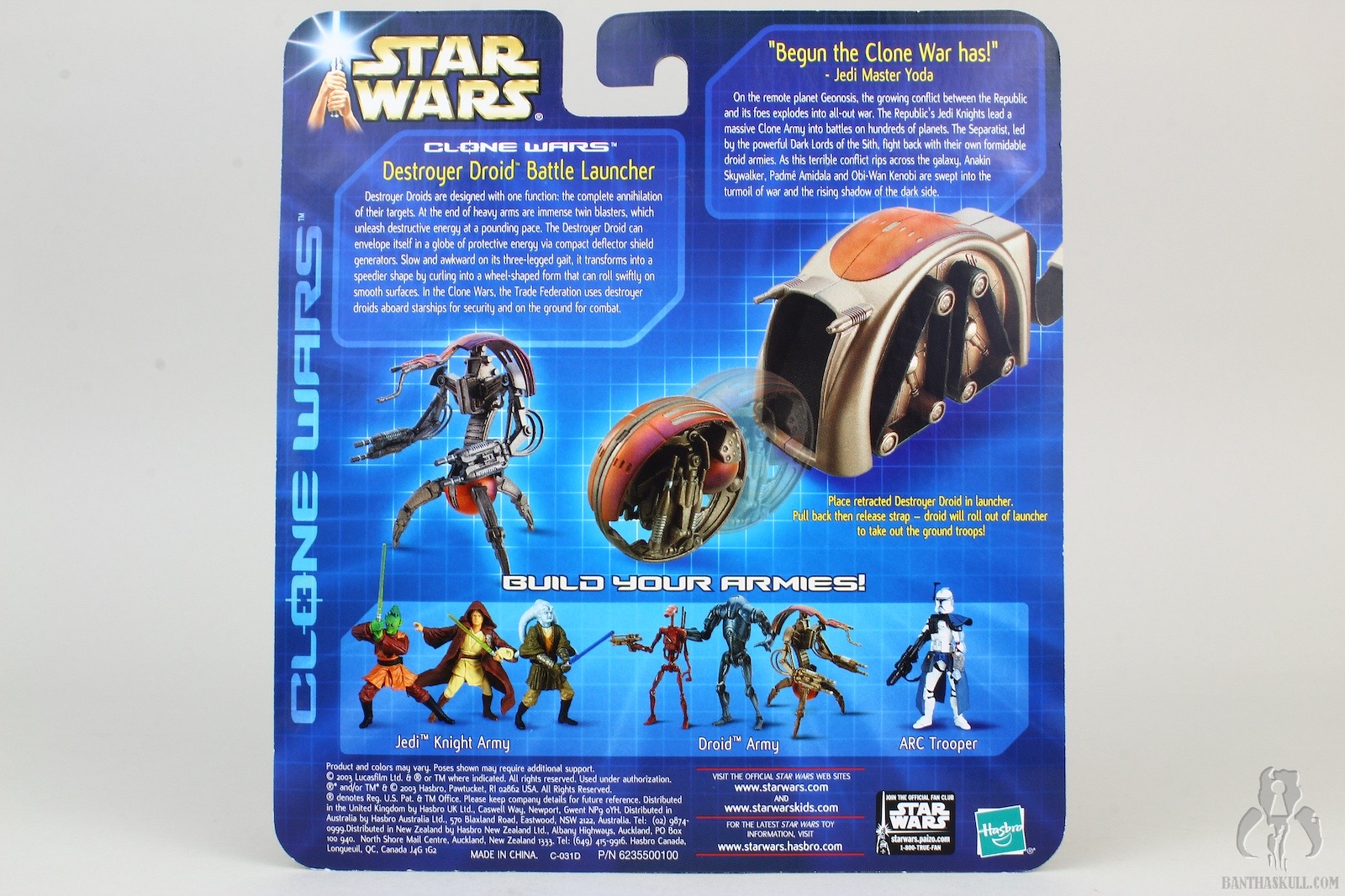 REVIEW AND PHOTO GALLERY: Star Wars Clone Wars CW - Destroyer Droid ...