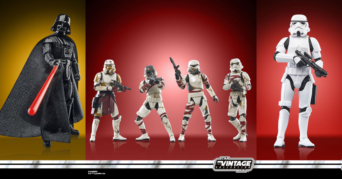 OFFICIAL IMAGES: Vintage Collection & Black Series “Dark Side of the ...