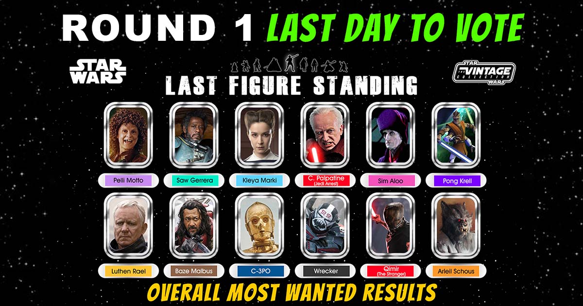 Last Day To Vote In Round 1 Of Last Figure Standing 2025