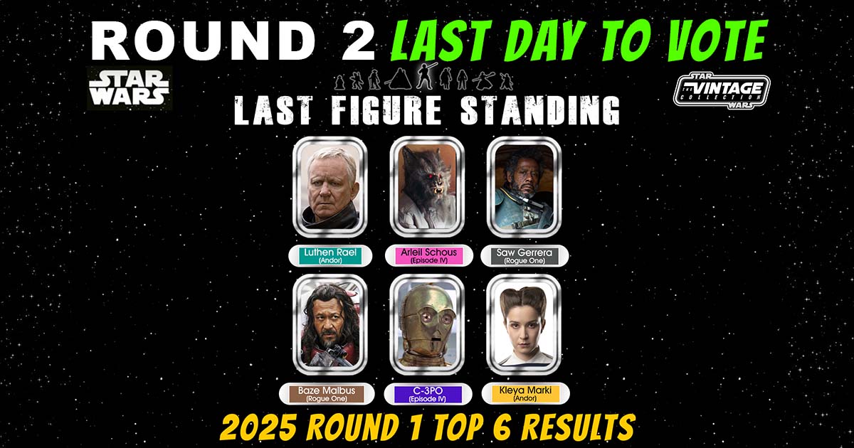 Last Day To Vote In Round 2 Of Last Figure Standing 2025