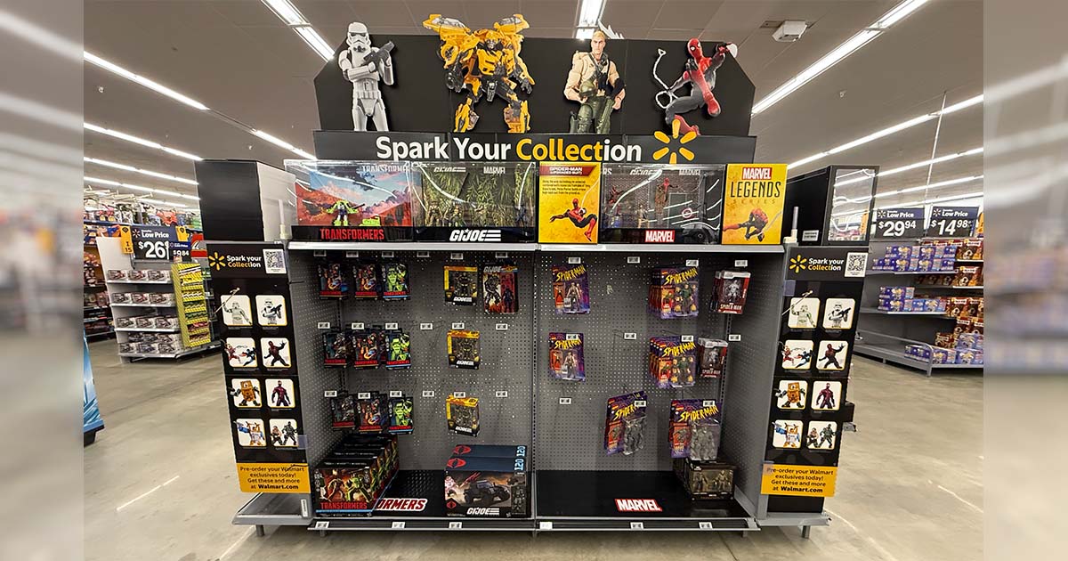No Home For The Vintage Collection In The Walmart Collector Display
