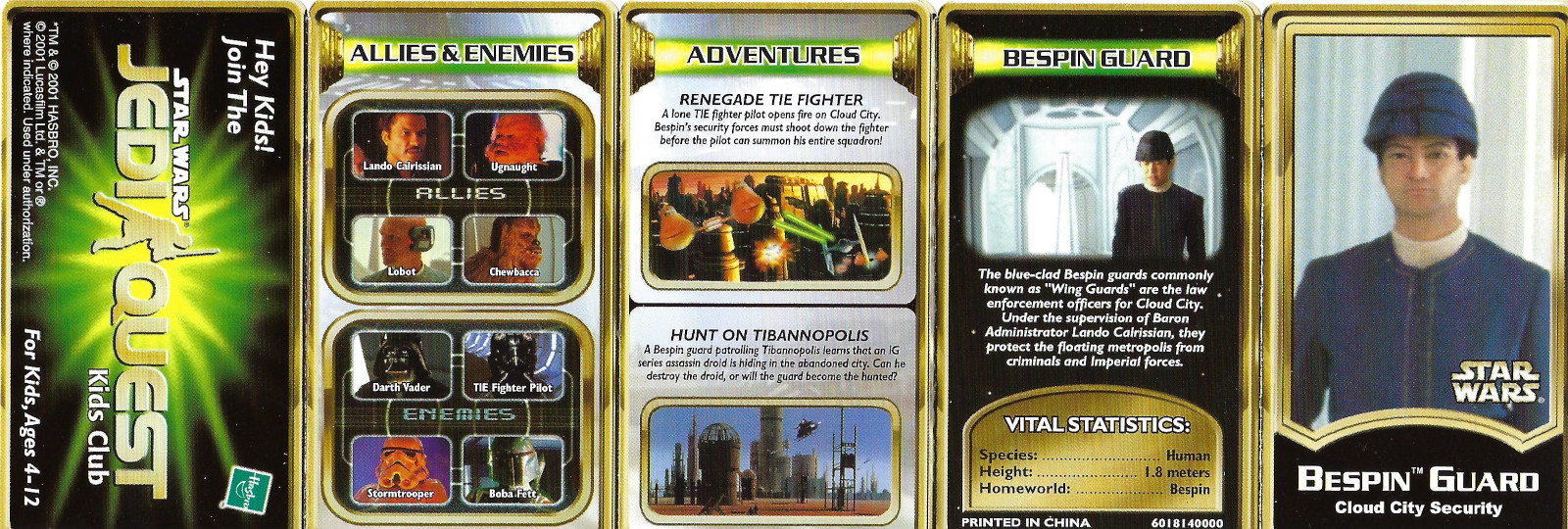 REVIEW AND PHOTO GALLERY: Star Wars Power of the Jedi POTJ - Bespin ...