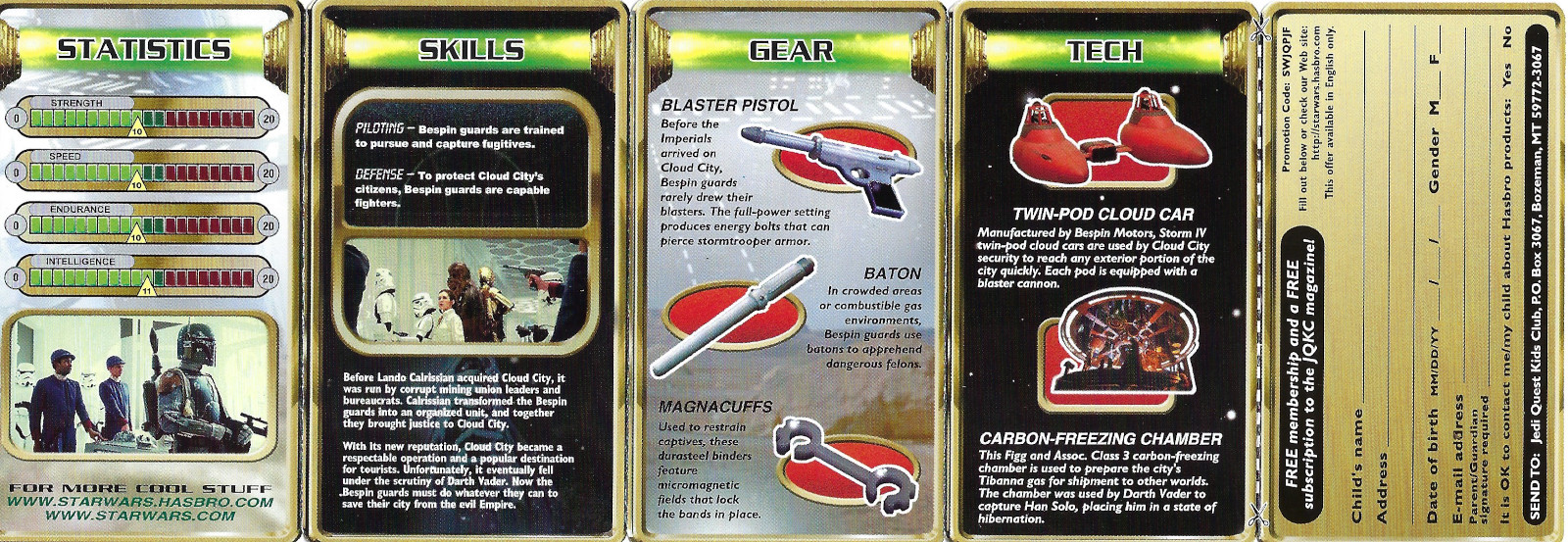 REVIEW AND PHOTO GALLERY: Star Wars Power of the Jedi POTJ - Bespin ...