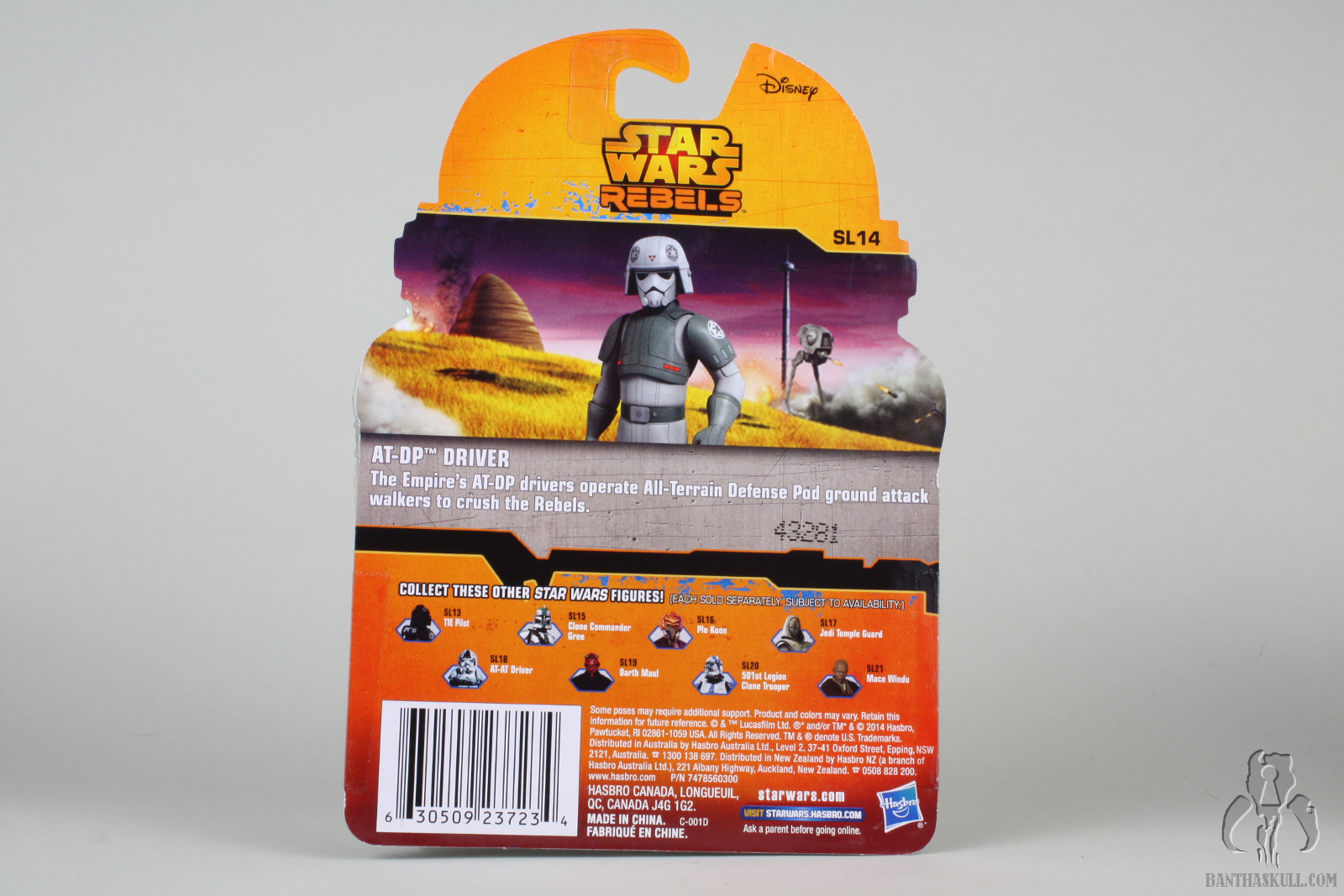 REVIEW AND PHOTO GALLERY: Star Wars Rebels REBELS SL14 - AT-DP Driver ...
