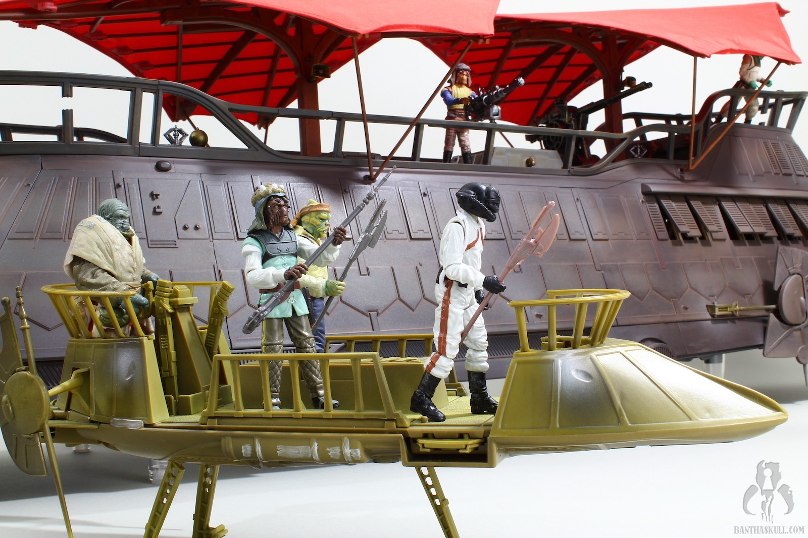 SCENE IT: Star Wars Action figure checklist for the Second Skiff scene